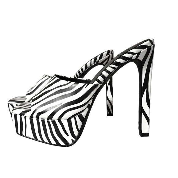 Jeffrey Campbell | Shoes | Jeffrey Campbell Going Glam Zebra Platform ...